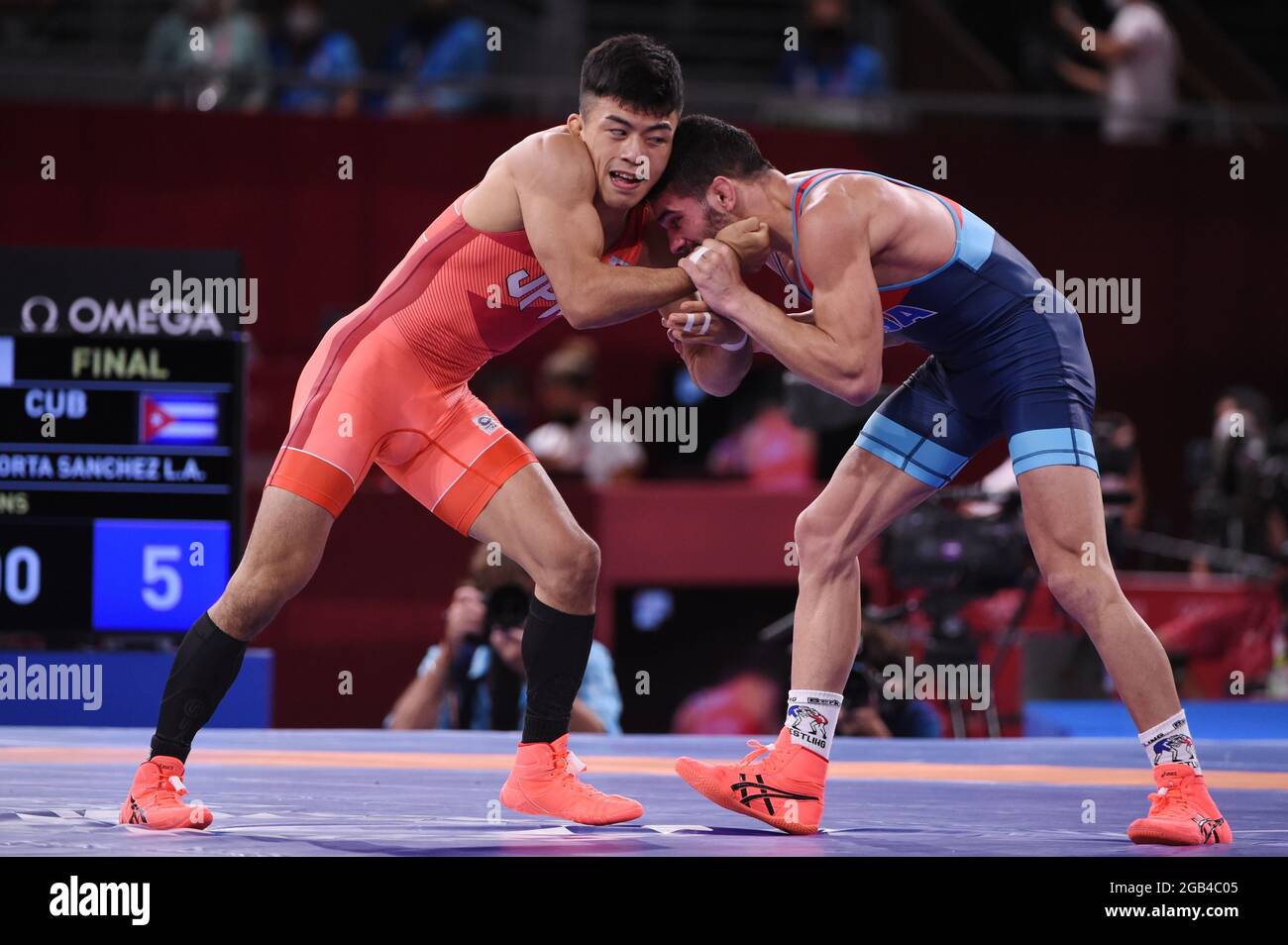 Tokyo, Japan. 2nd Aug, 2021. Kenichiro Fumita (JPN) vs ORTA SANCHEZ ...