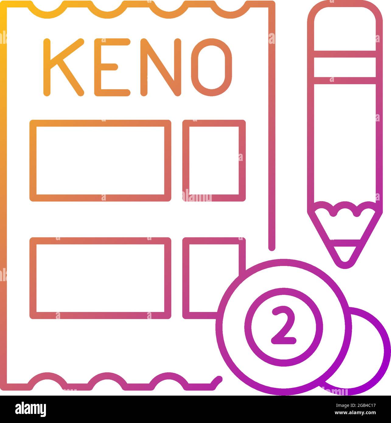 Keno machine hi-res stock photography and images - Alamy