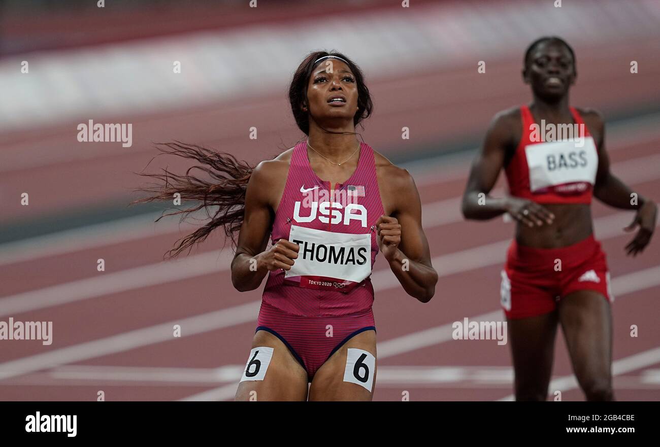 Olympics 200 meter women hi-res stock photography and images - Alamy