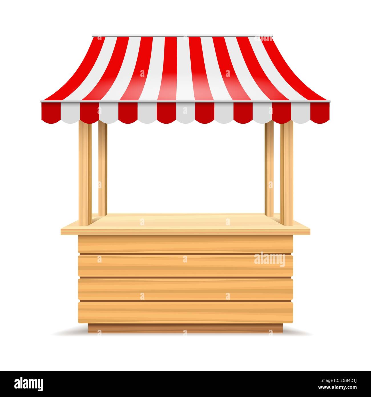 Small wooden stand Cut Out Stock Images & Pictures - Alamy