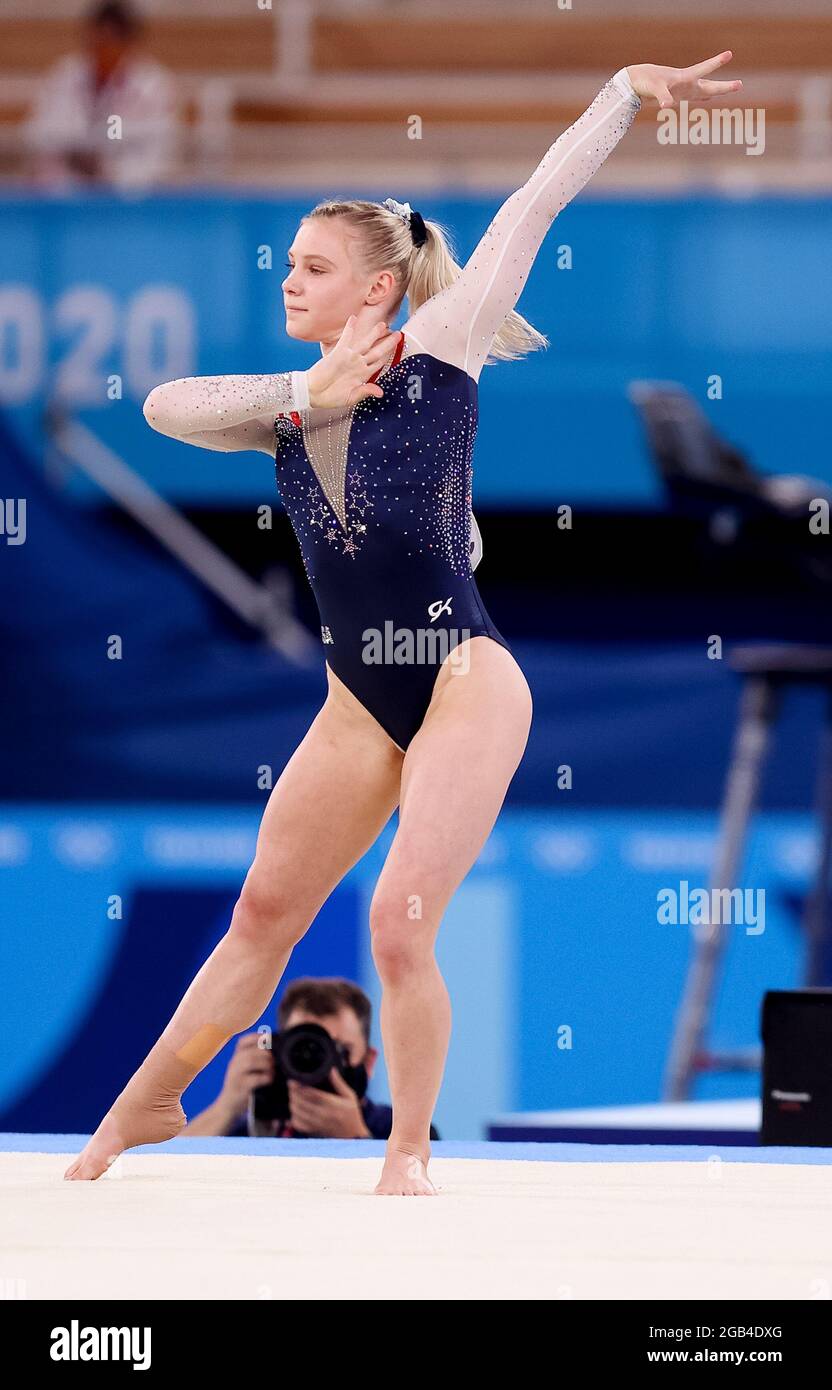 TOKYO, JAPAN - AUGUST 2: Jade Carey of United States of America ...