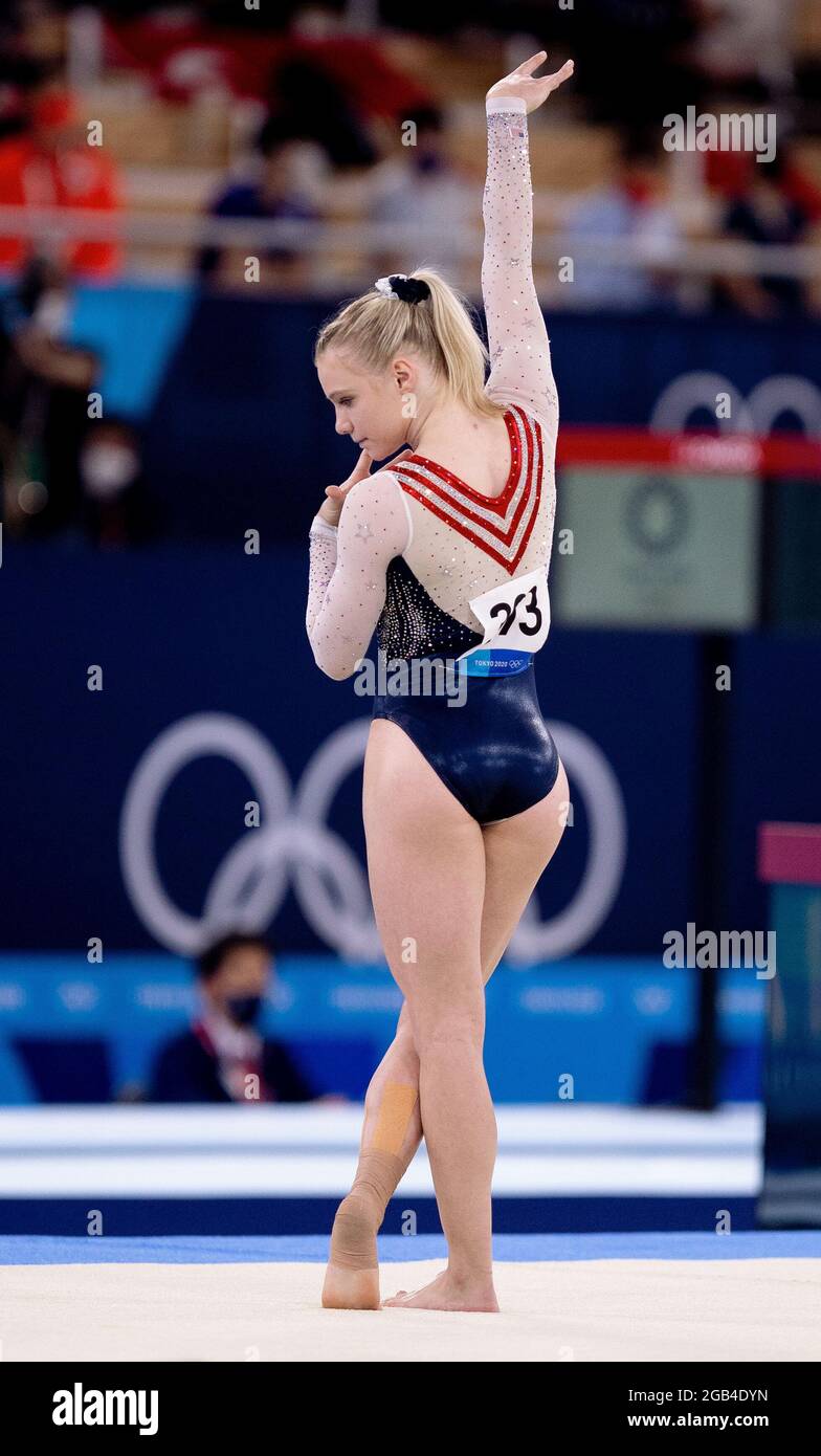 TOKYO, JAPAN - AUGUST 2: Jade Carey of United States of America ...