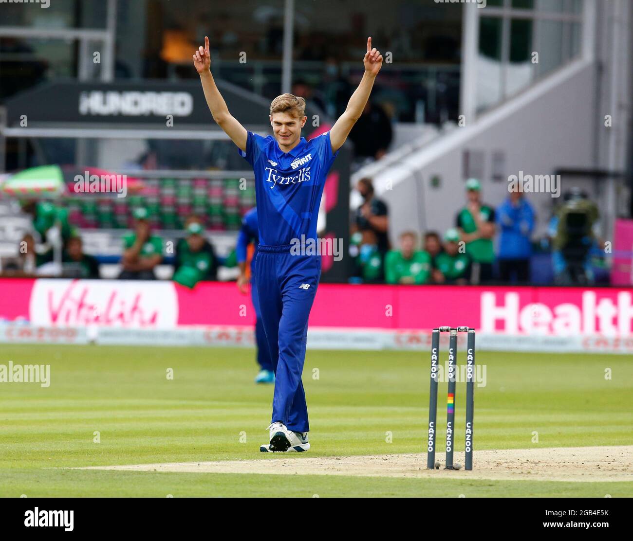 LONDON, ENGLAND - AUGUST 01: Blake Cullen of London Spirit during The ...