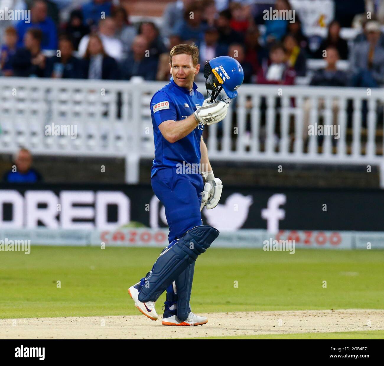 LONDON, ENGLAND - AUGUST 01:Eoin Morgan of London Spirit during The ...