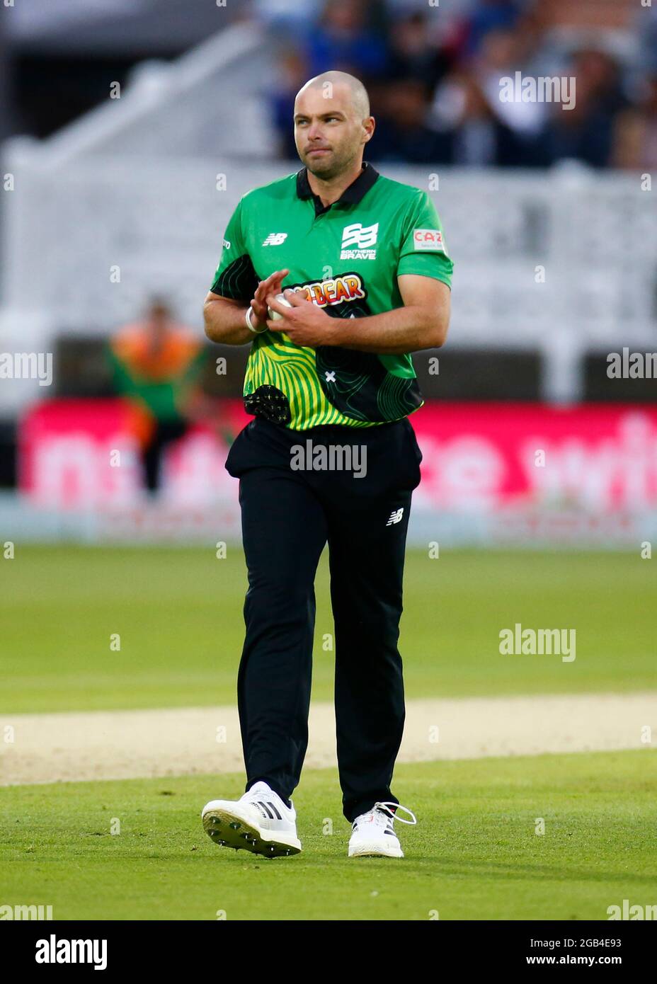 LONDON, ENGLAND - AUGUST 01: Jake Lintott of Southern Brave during The ...