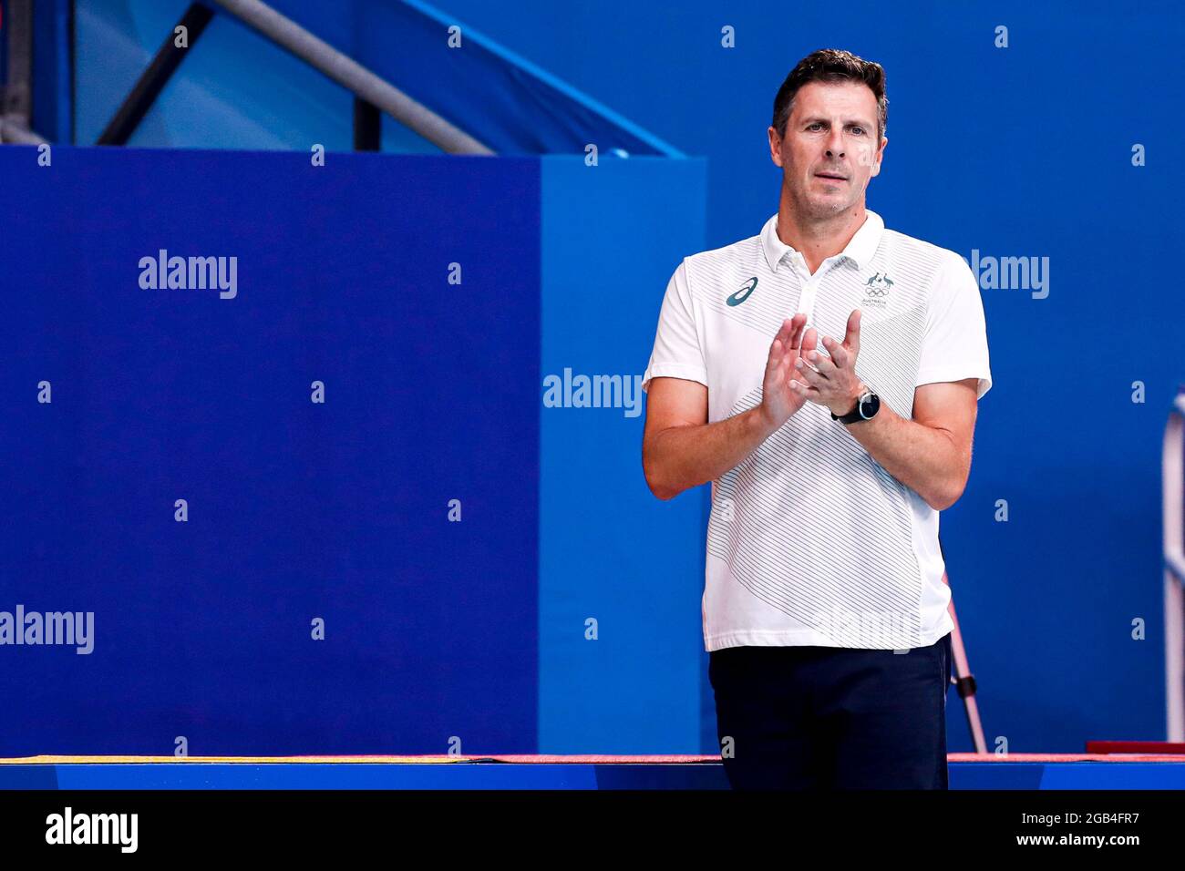 Tokyo, Japan. 02nd Aug, 2021. TOKYO, JAPAN - AUGUST 2: Head Coach Elvis ...