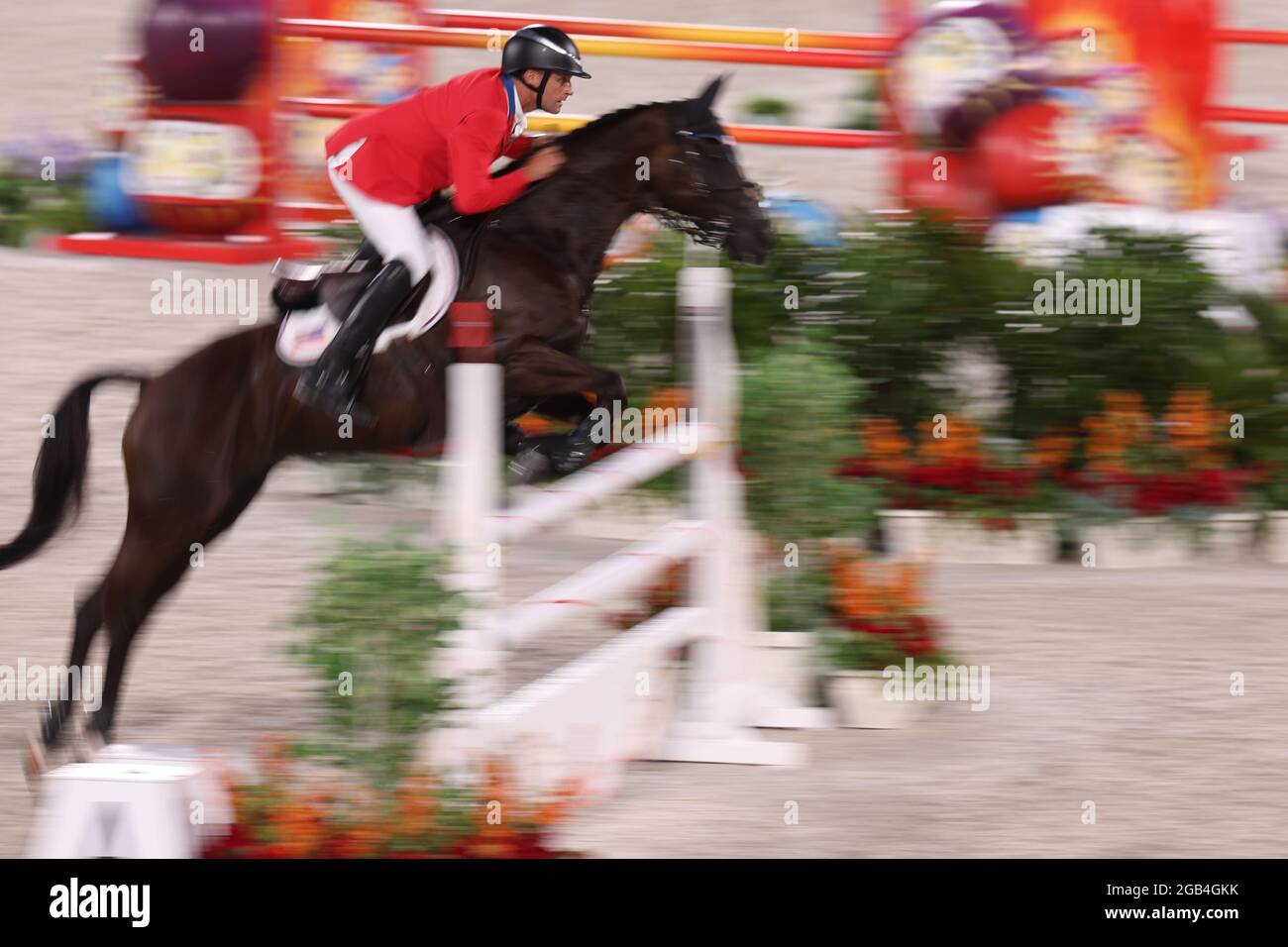 Tokyo, Japan. 02nd Aug, 2021. Equestrian Sport/Eventing: Olympics ...