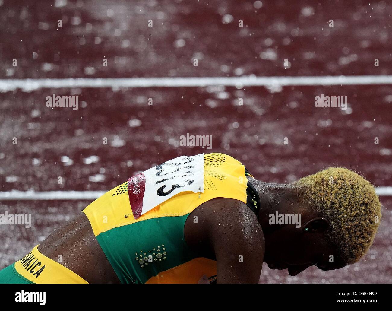 Tokyo, Japan. 2nd Aug, 2021. Janieve Russell of Jamaica competes in the ...