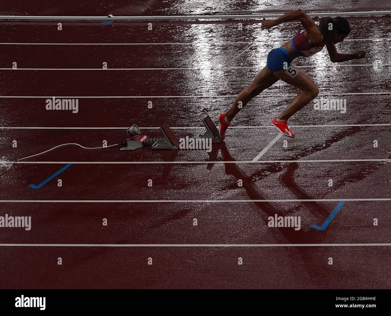 Tokyo, Japan. 2nd Aug, 2021. Sydney McLaughlin of the United States ...