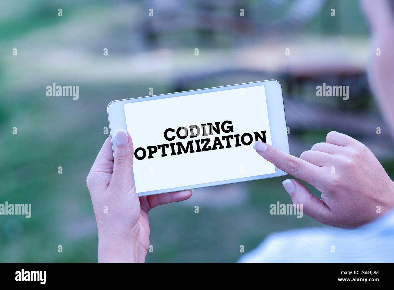 Sign Displaying Coding Optimization Business Approach Method Of Code Modification To Improve 8616