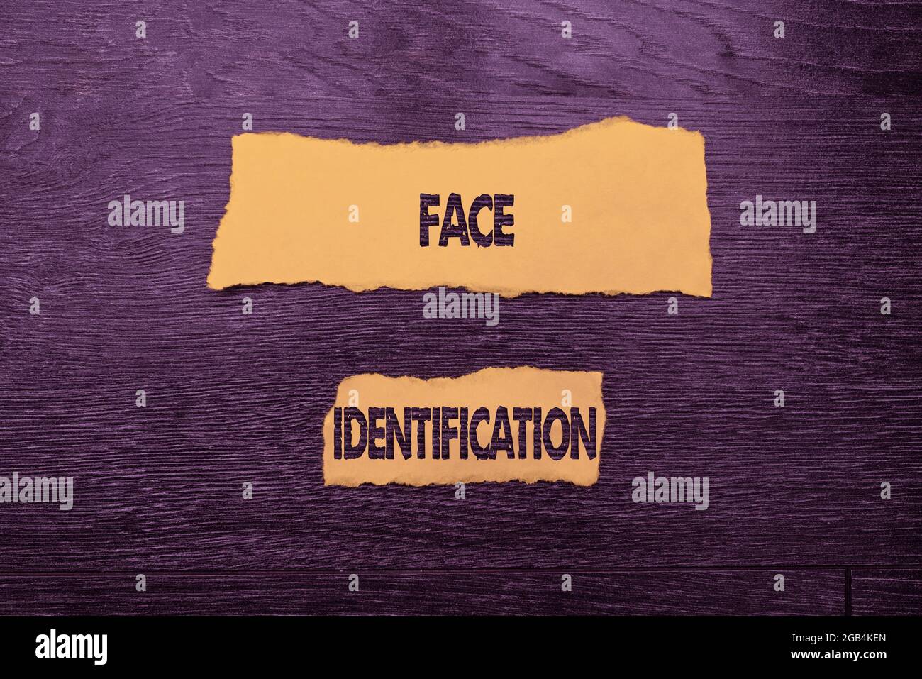 Handwriting text Face Identification. Business showcase analyzing ...