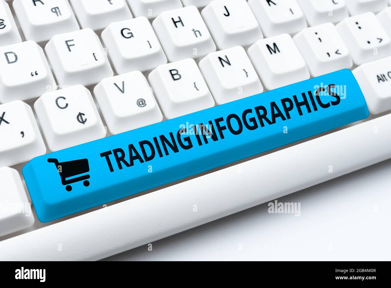 Conceptual caption Trading Infographics. Business showcase visual ...