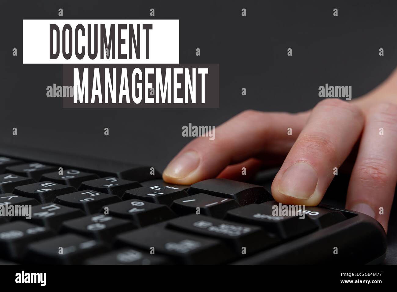 Inspiration showing sign Document Management. Business approach ...