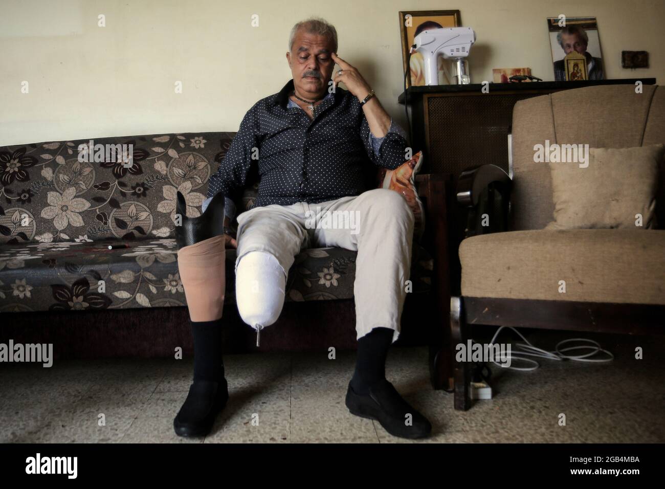 Beirut, Lebanon. 30th July, 2021. A picture made available on 2 August ...