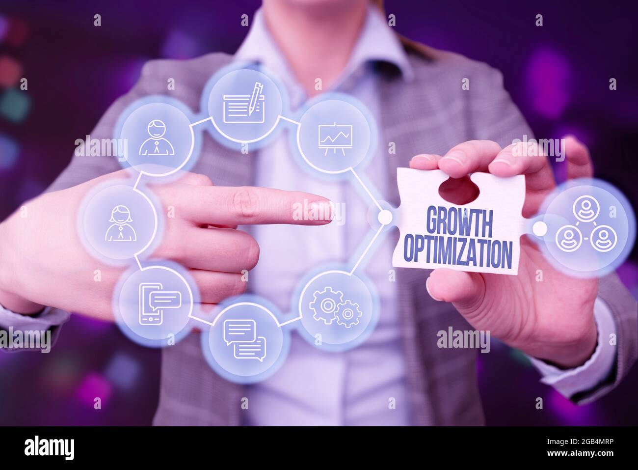 Sign displaying Growth Optimization. Conceptual photo Finding an ...