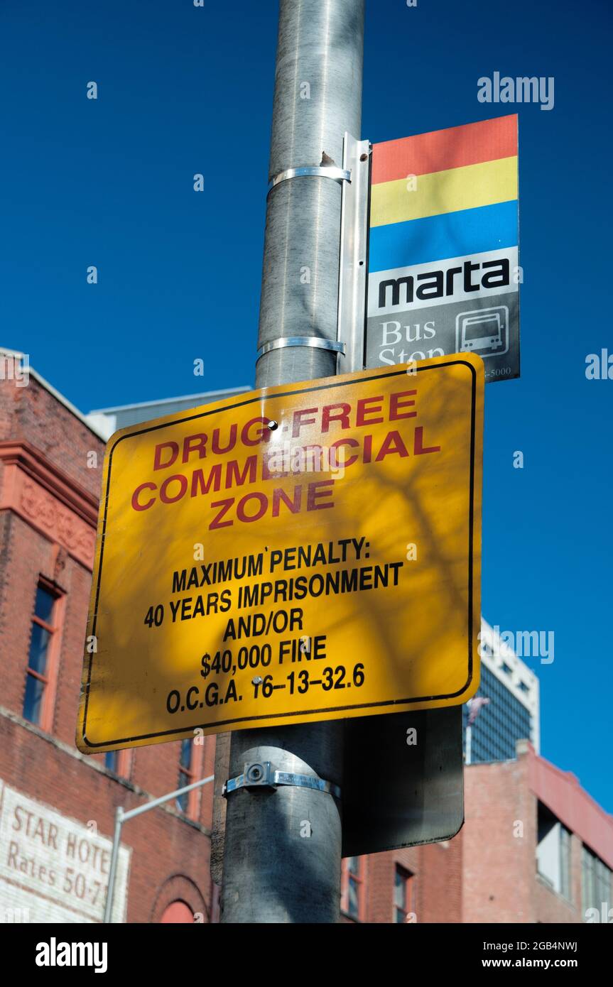 Drug Free Zone Sign High Resolution Stock Photography and Images - Alamy