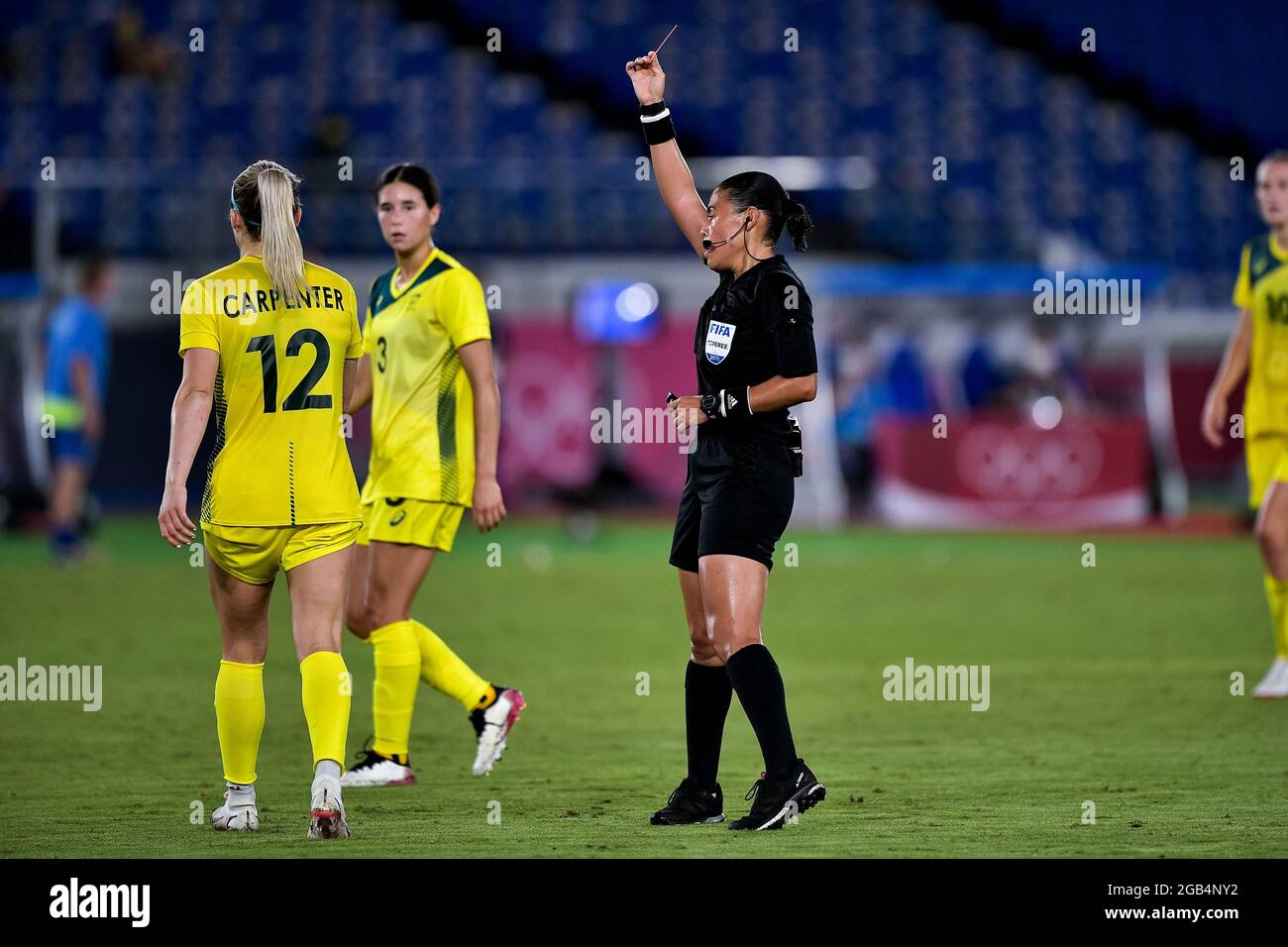 Red Card Football Women High Resolution Stock Photography and Images ...