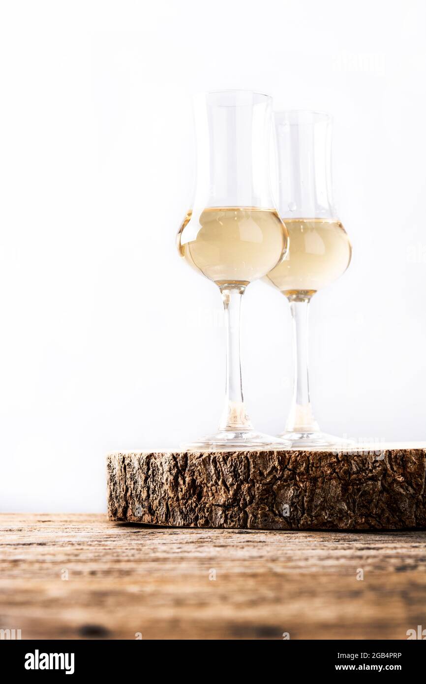 Italian grappa liquor hi-res stock photography and images - Alamy