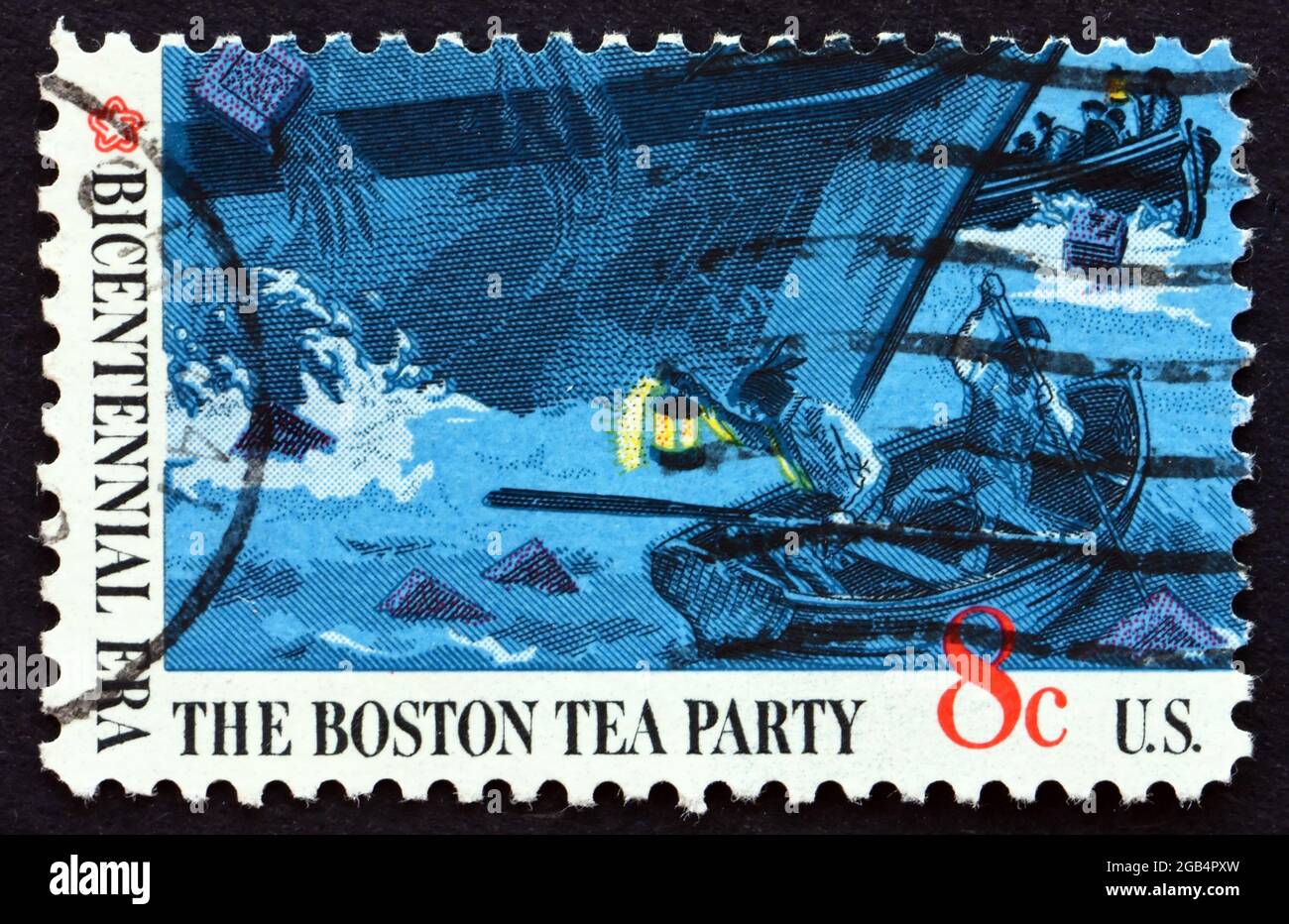 UNITED STATES OF AMERICA - CIRCA 1973: a stamp printed in the USA shows ...