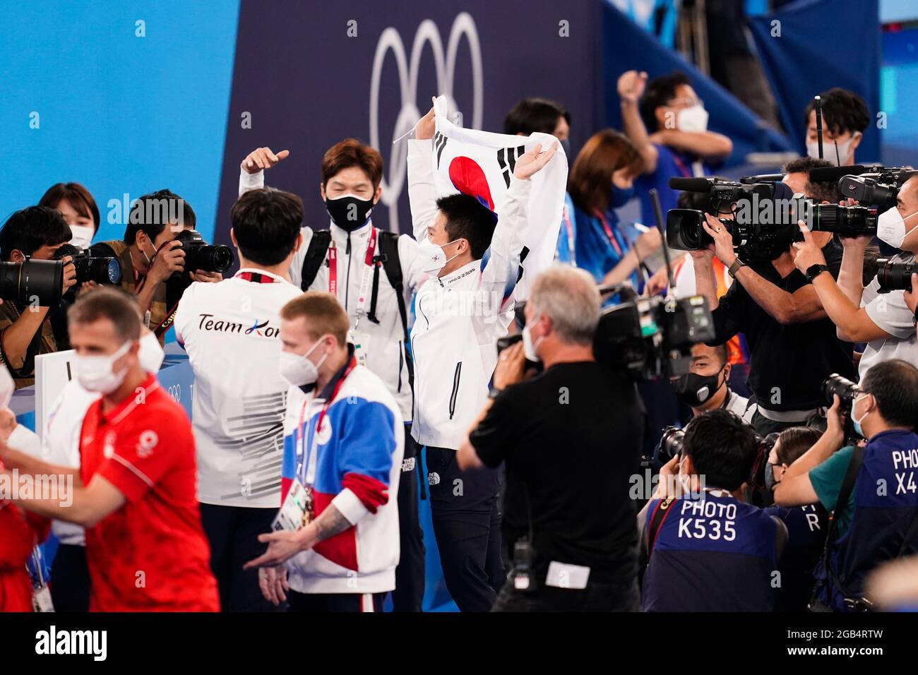 Tokyo, Japan. 2nd Aug, 2021. Shin Jeahwan (KOR) Gymnastics - Artistic ...