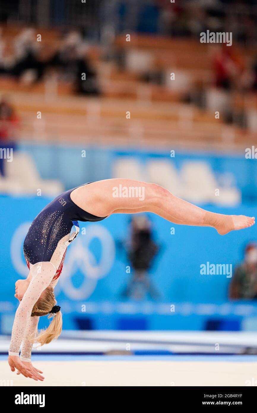 Tokyo, Japan. 2nd Aug, 2021. Jade Carey (USA) Gymnastics - Artistic ...