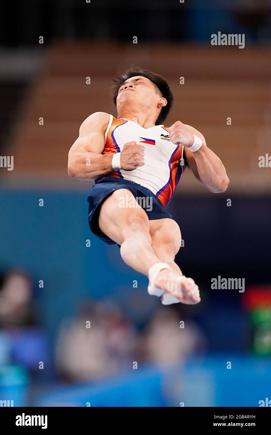 Tokyo, Japan. 2nd Aug, 2021. Carlos Edriel Yulo (PHI) Gymnastics ...