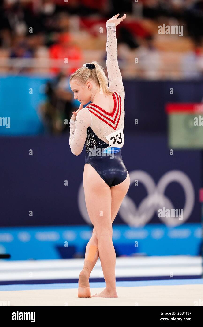Jade Carey Usa August 2 2021 Gymnastics Artistic Womens