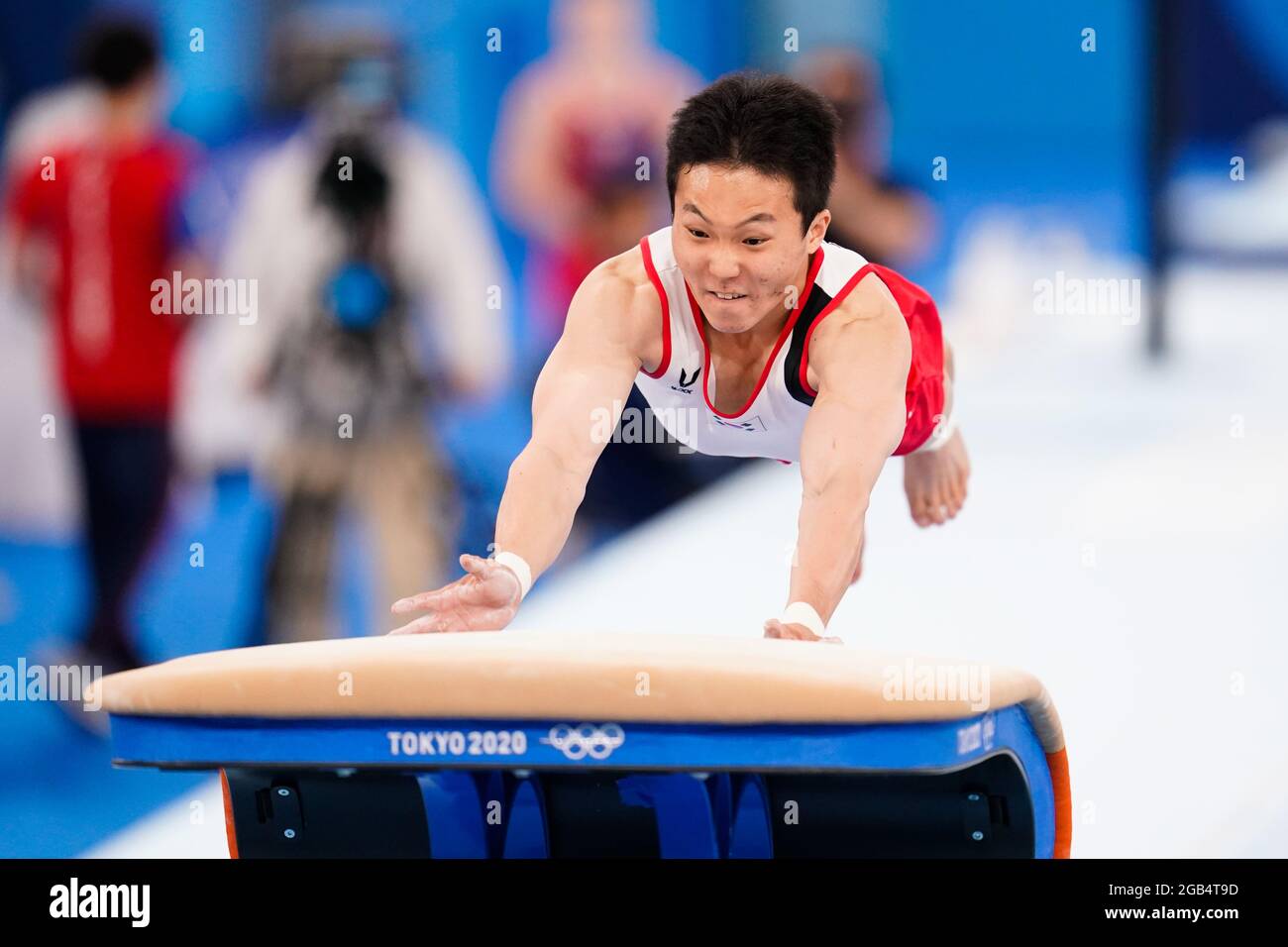 Tokyo, Japan. 2nd Aug, 2021. Shin Jeahwan (KOR) Gymnastics - Artistic ...