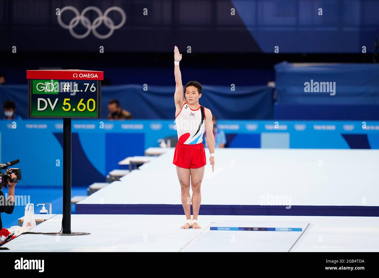 Tokyo, Japan. 2nd Aug, 2021. Shin Jeahwan (KOR) Gymnastics - Artistic ...