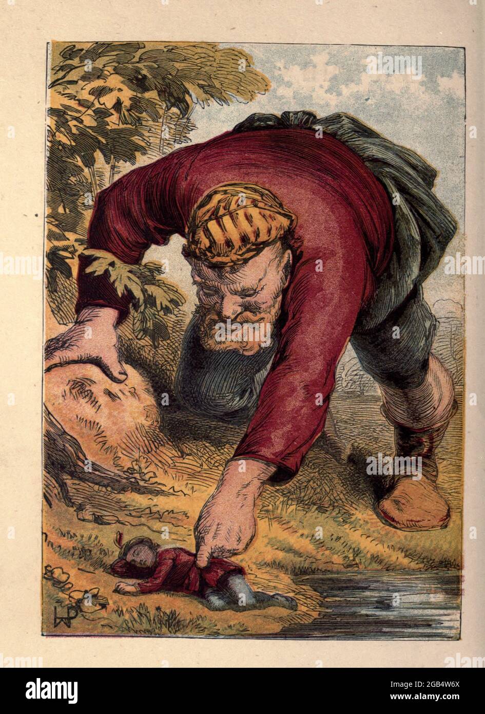 Jack and the beanstalk giant hi-res stock photography and images - Alamy