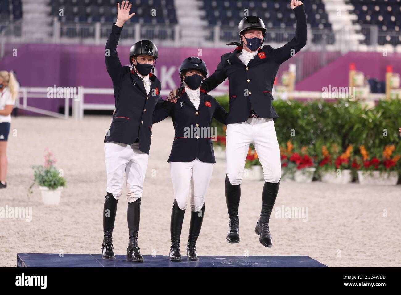 Tokyo, Japan. 02nd Aug, 2021. Equestrian Sport/Eventing: Olympics ...