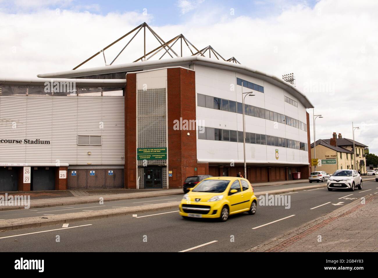 Wrexham fc ground hi-res stock photography and images - Alamy