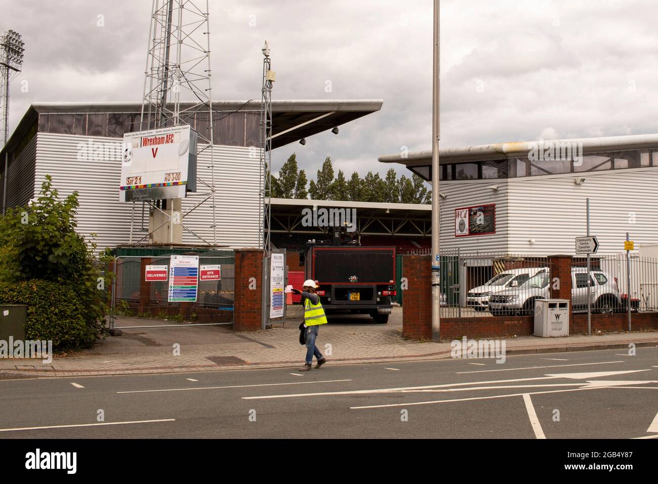 Wrexham racecourse ground hi-res stock photography and images - Alamy