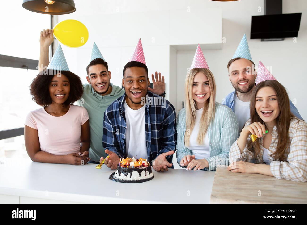 Female students cake hi-res stock photography and images - Alamy