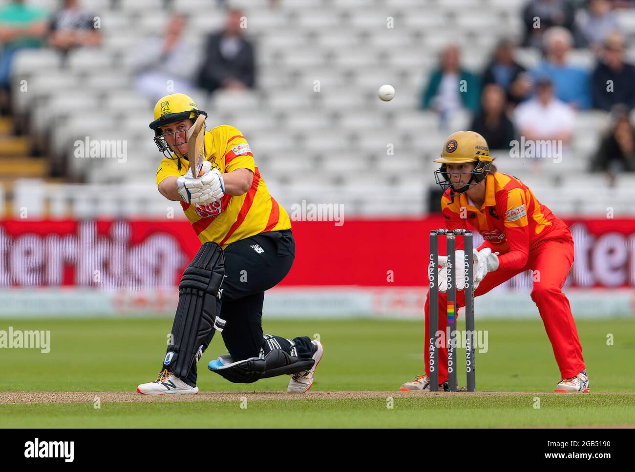 Rachel Priest of Trent Rockets batting against Birmingham Phoenix in ...