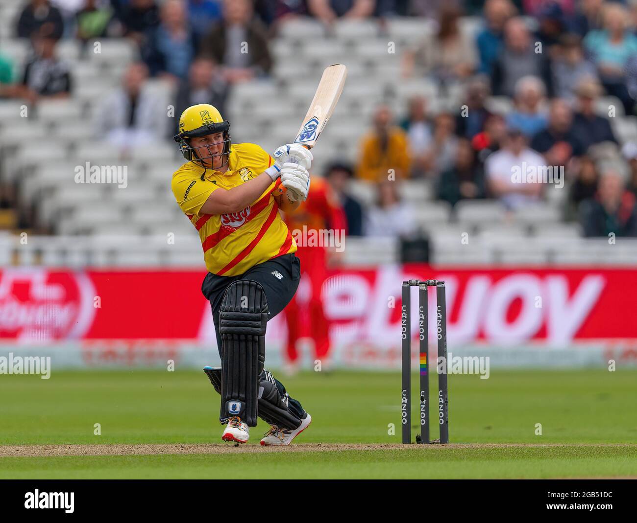 Rachel Priest of Trent Rockets batting against Birmingham Phoenix in ...
