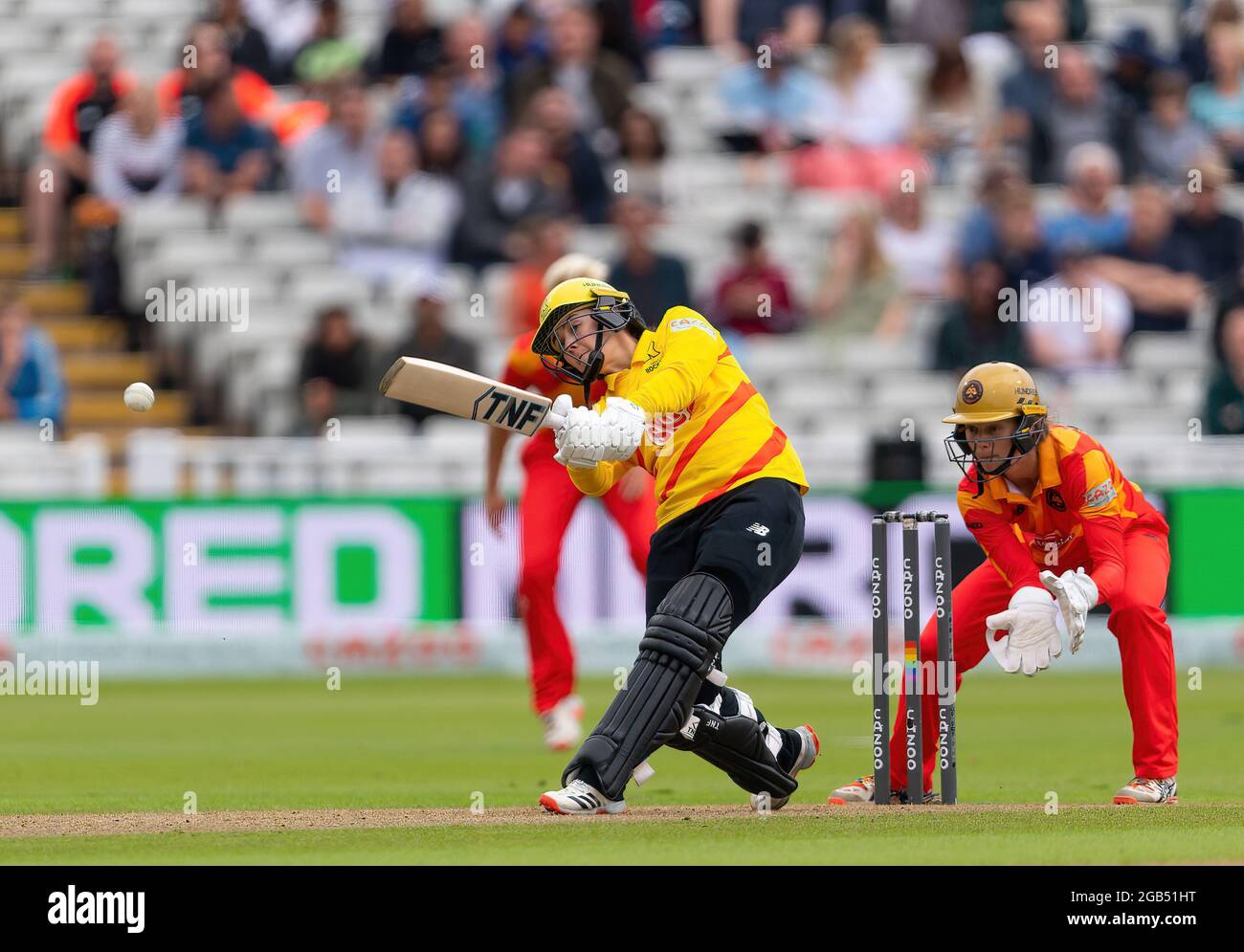 Heather Graham of Trent Rockets batting against Birmingham Phoenix in ...