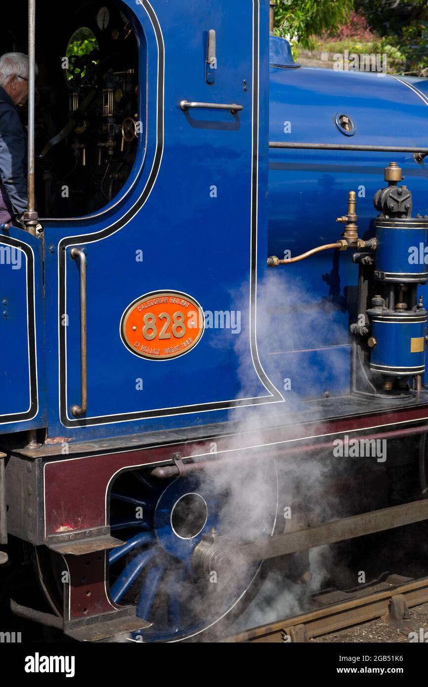 steam railway. Steam railway. Caledonian Railway 0-6-0 C.R. No. 828 ...