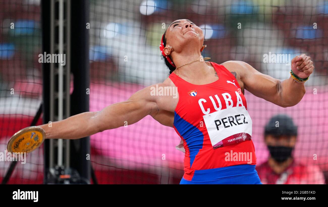 Discus olympics hi-res stock photography and images - Alamy