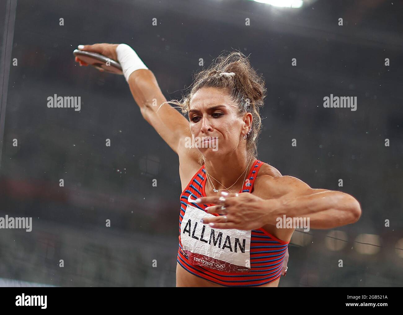 Tokyo, Japan. 2nd Aug, 2021. Valarie Allman of the United States ...