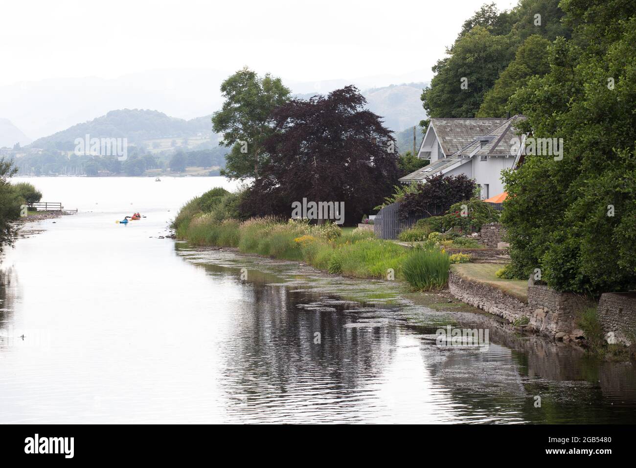 Pooley Bridge Ullswater Lake District Stock Photo - Alamy