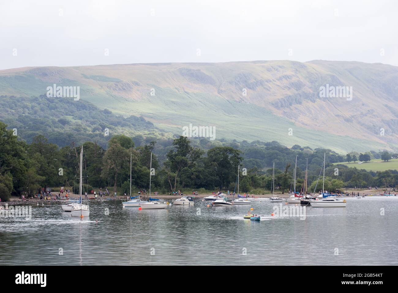 Pooley Bridge Ullswater Lake District Stock Photo - Alamy
