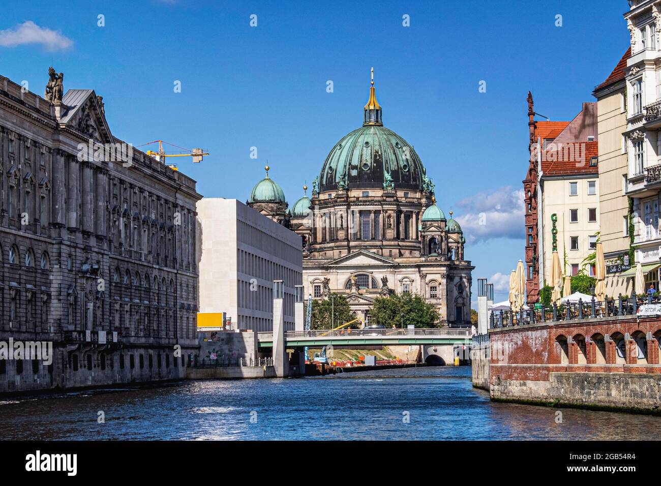 Berliner Dom, Berlin Cathedral ,historic old church building and modern ...