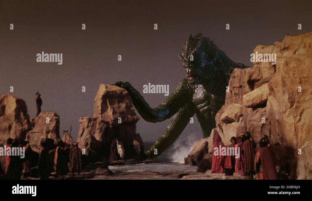 Los Angeles.CA.USA. Judi Bowker and The Kraken in a scene in (C) MGM ...