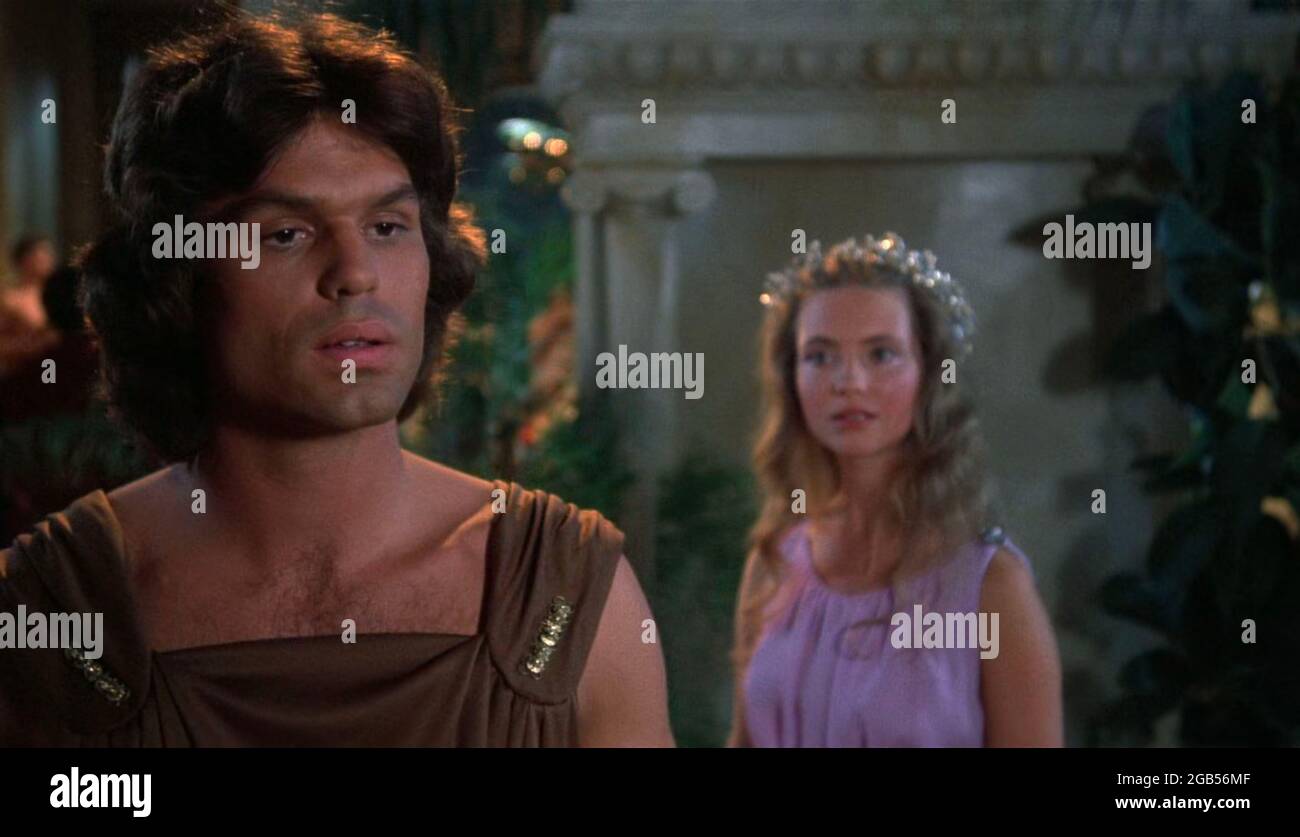 Los Angeles.CA.USA. Harry Hamlin and Judi Bowker in a scene in (C) MGM ...