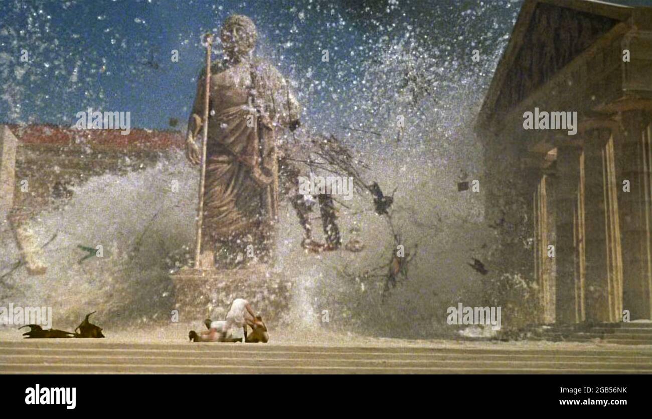 Los Angeles.CA.USA. A scene in (C) MGM/United Artists film, Clash of ...