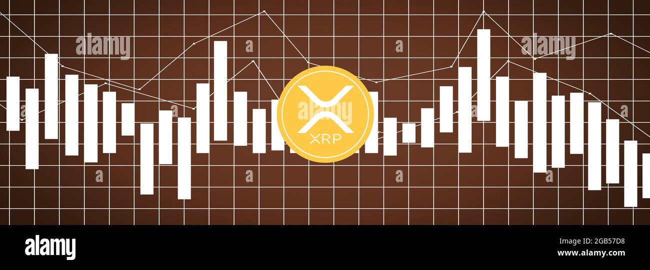 XRP ripple on multi-colored metrics and graphs on multi-colored ...