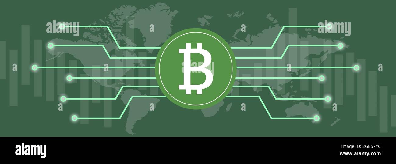 Bitcoin on multicolored metrics and charts on multicolored backgrounds ...