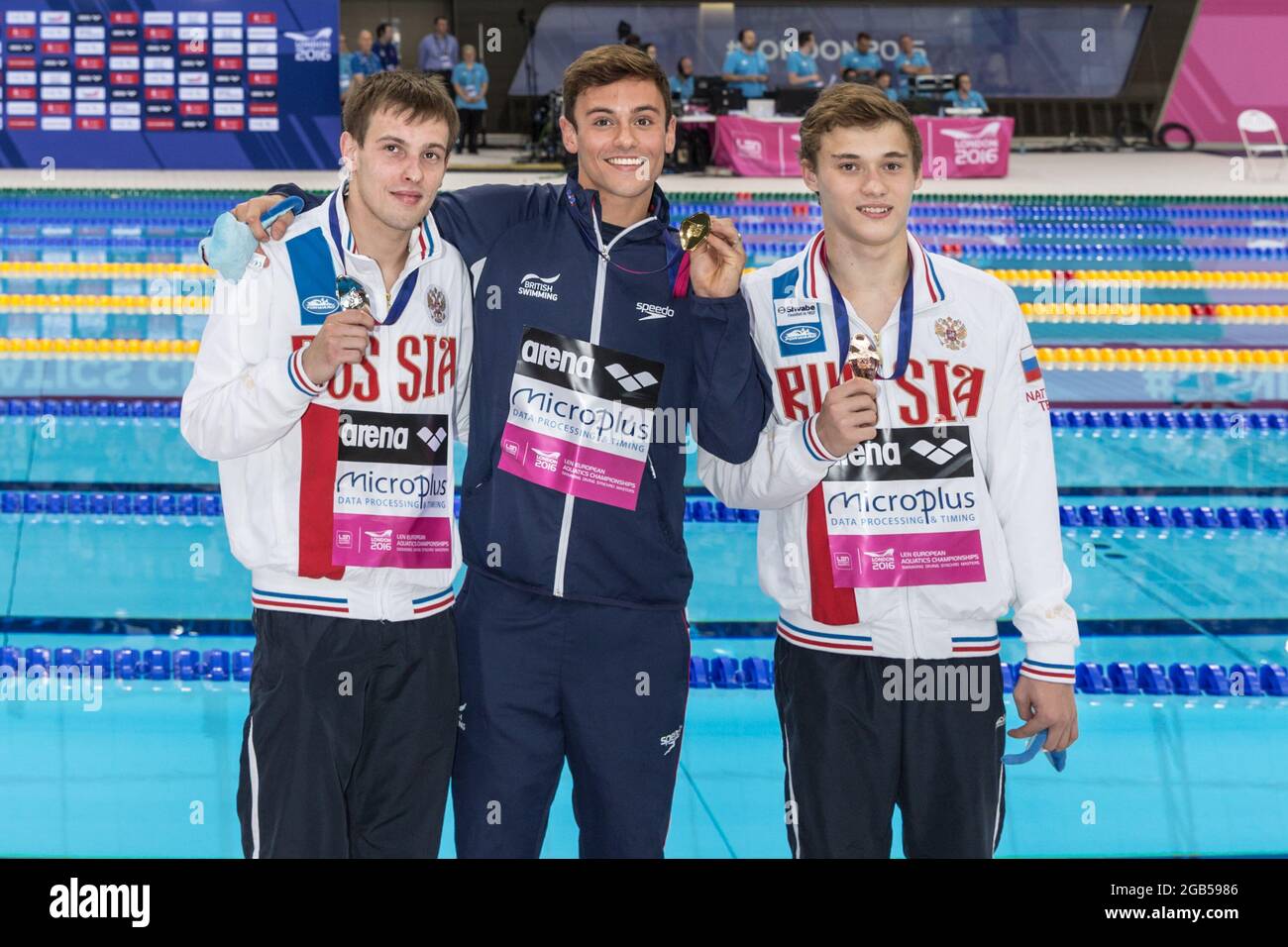 Olympic diving champion hi-res stock photography and images - Alamy