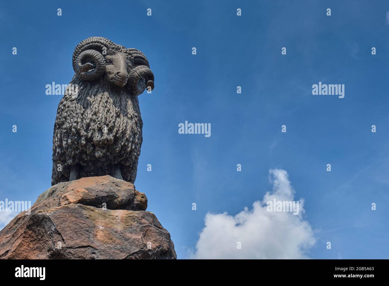 The Moffat Ram, Moffat, Dumfries and Galloway, Scotland Stock Photo - Alamy